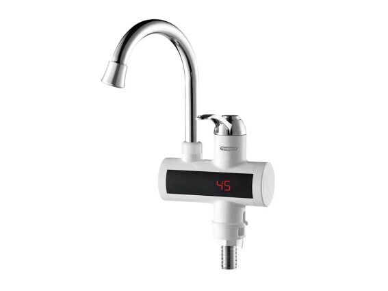 Termomax Ηλεκτρικός ταχυθερμαντήρας βρύσης Μονοφασικός, 3600W led, 18x7x35 cm, TX52TD | allSmart