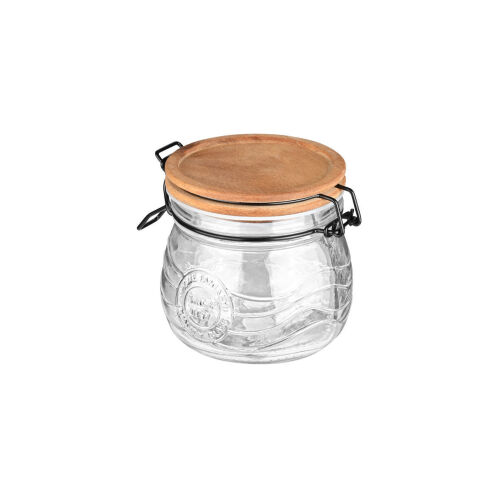 Estia Δοχειο Αποθηκευσησ Allure Γυαλινο 500ml Με Κλιπ Καπακι 01-23881 ...