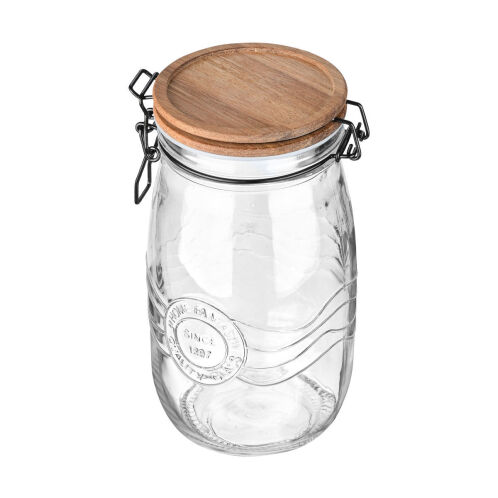 Estia Δοχειο Αποθηκευσησ Allure Γυαλινο 1500ml Με Κλιπ Καπακι 01-23911 ...