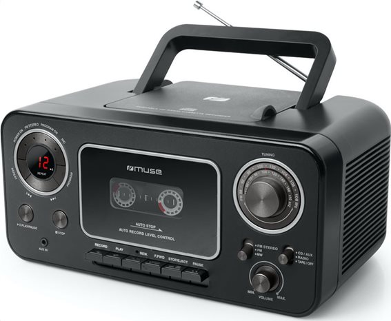 ΡΑΔΙΟΦΩΝΟ CD-PLAYER MUSE M-182RDC ΜΠΑΤ-ΡΕΥΜΑΤΟΣ ΨΗΦΙΑΚΟ | allSmart