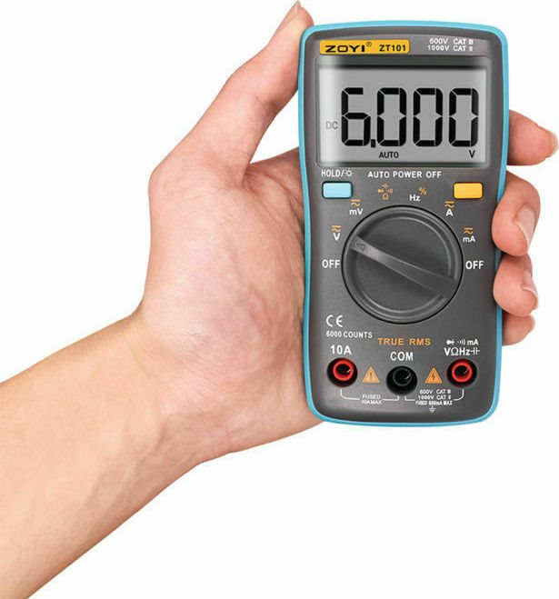 ΠΟΛΥΜΕΤΡΟ ZT101 ALFAONE ΨΗΦΙΑΚΟ TRUE RMS | allSmart
