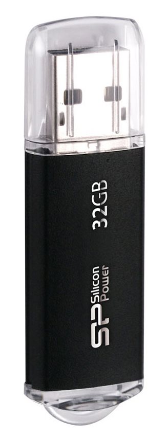 SILICON POWER USB Flash Drive Ultima II-I 32GB USB 2.0 μαύρο | allSmart