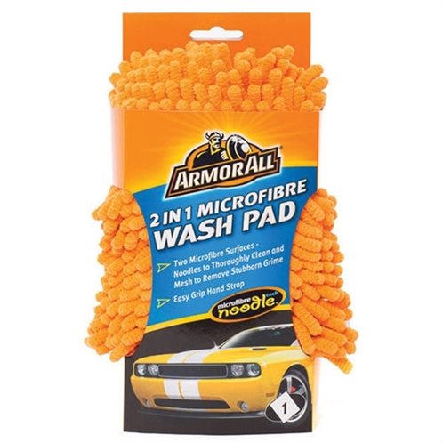 Armor All 2-σε-1 Γάντι Πλυσίματος Μικροϊνών (7x12x26cm) | allSmart