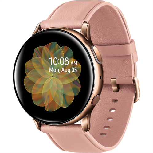 Samsung Galaxy Watch Active 2 Stainless Steel 40mm'' Gold | allSmart