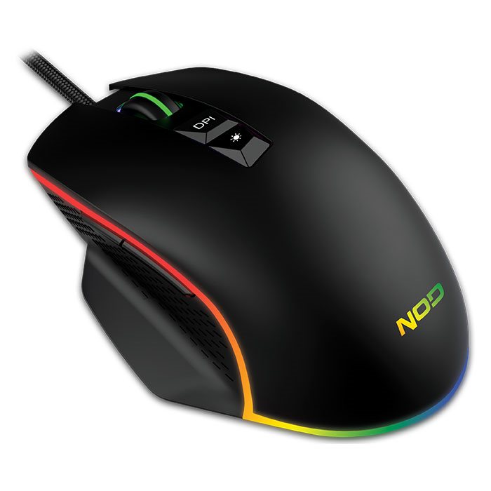 NOD Ενσύρματο RGB gaming mouse, με ανάλυση έως και 6400 DPI. NOD RUN ...