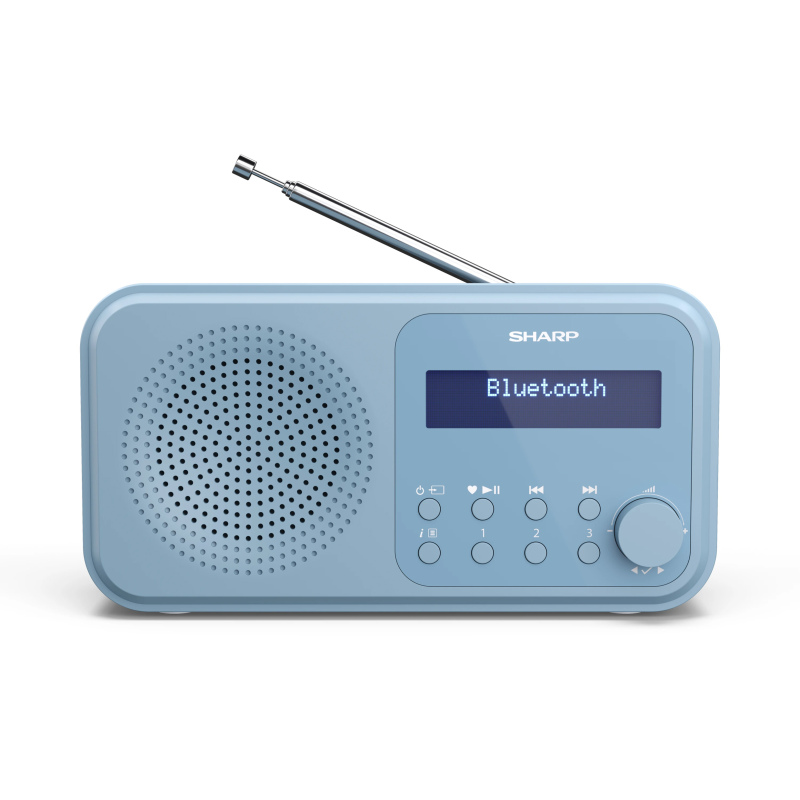 SHARP DIGITAL RADIO DR-P420 STEEL BLUE | allSmart