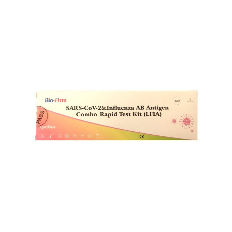 BioFirm Rapid Test SARS-CoV-2 & Influenza A+B ατομικά | allSmart