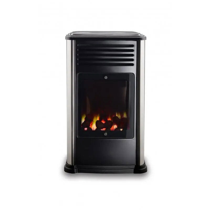 Coral Gas Θερμάστρα Υγραερίου Manhattan Μαύρο | allSmart